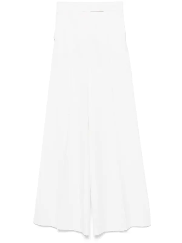 Max Mara Ninfa Wide-leg Trousers - Neutrals