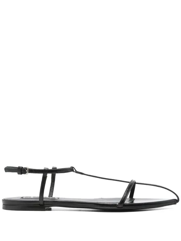 JIL SANDER Tripon Sandals - Black
