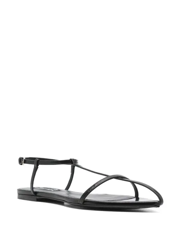 JIL SANDER Tripon Sandals - Black