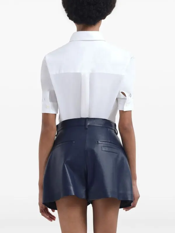 Marni Leather Shorts