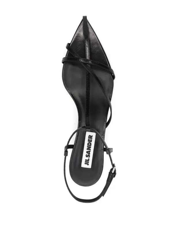 JIL SANDER 35mm Tripon Sandals - Black