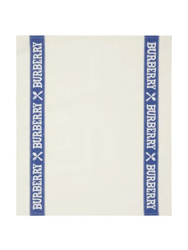 Burberry Recipe-print Tea Towels