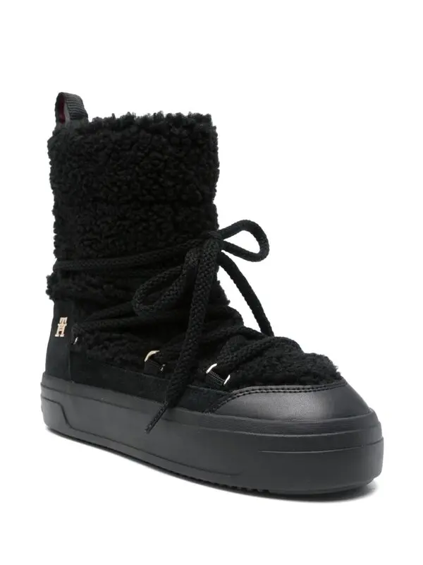 Tommy Hilfiger Faux-shearling Ankle Boots