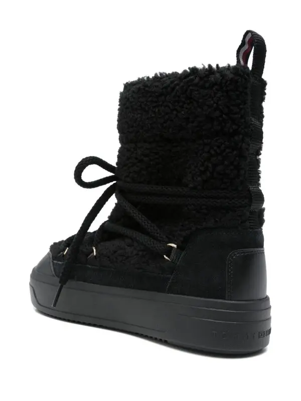 Tommy Hilfiger Faux-shearling Ankle Boots