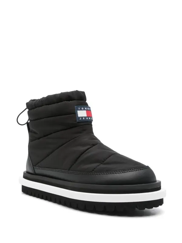 Tommy Hilfiger Padded Ankle Boots - Black