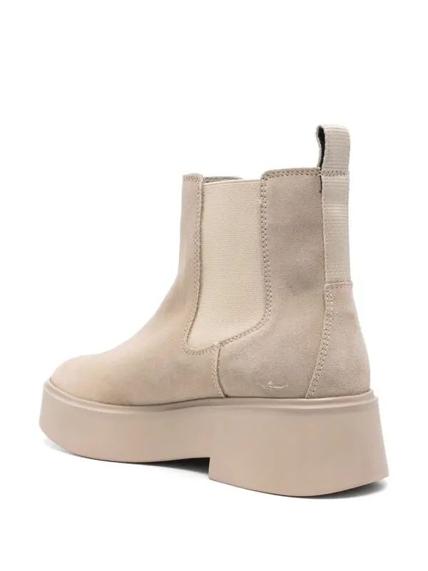 Tommy Hilfiger Suede Chelsea Boots - Neutrals