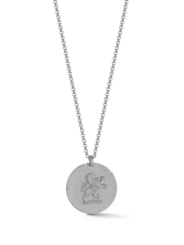 Mateo Lion Coin Pendant Necklace