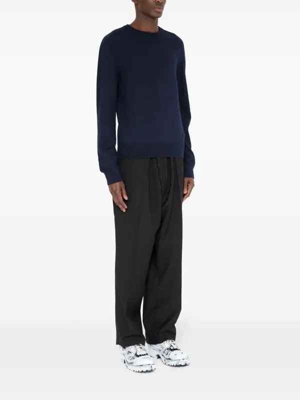 MAISON MARGIELA Wool Sweater - Blue