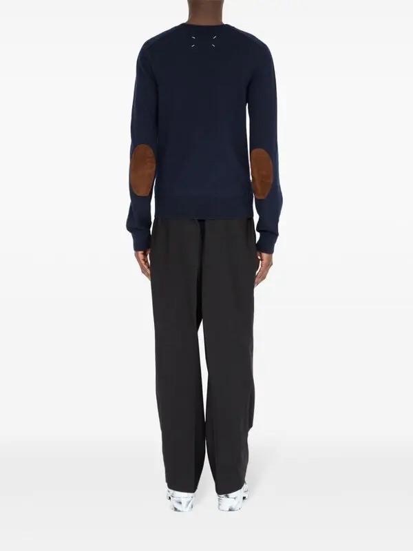 MAISON MARGIELA Wool Sweater - Blue