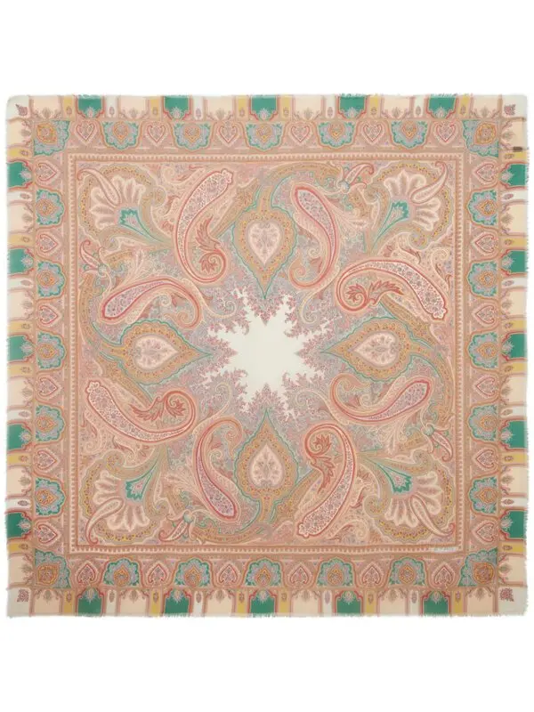 Etro Cashmere Scarf - Neutrals