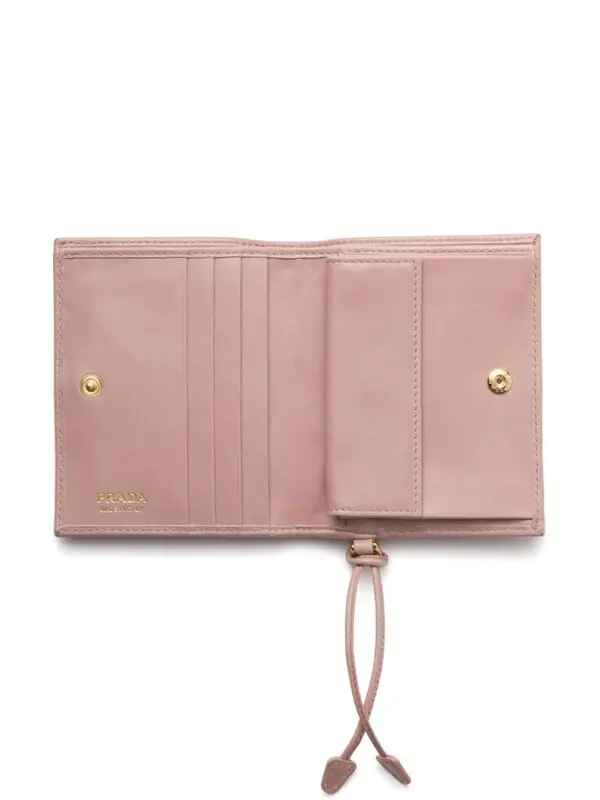 Prada Small Leather Wallet - Pink