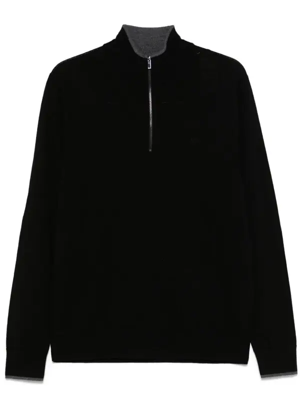 Michael Kors Merino-wool Pullover - Black