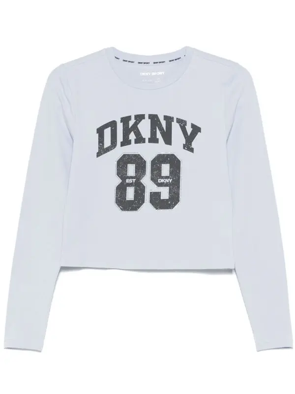 Dkny Logo-print T-shirt - Blue