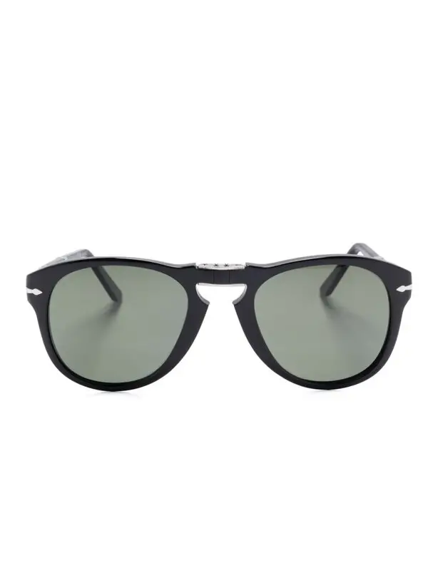 Persol Pilot-frame Sunglasses - Black