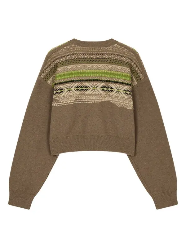 STUDIO TOMBOY Fair Isle Intarsia Knit Sweater