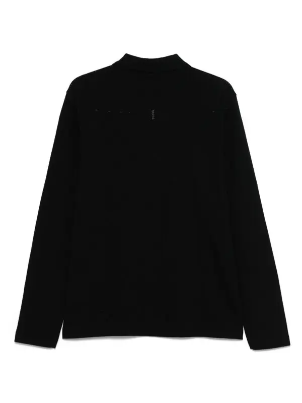 Michael Kors Waffle-knit Polo Shirt
