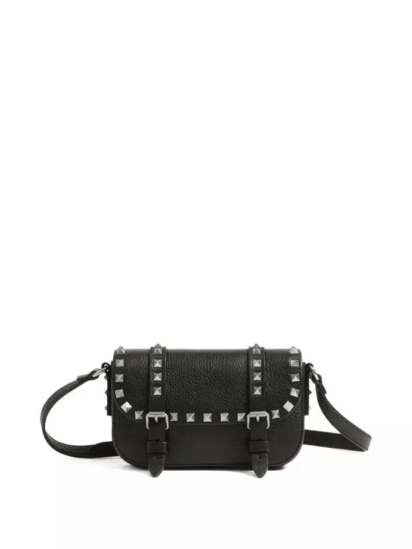 Valentino Garavani Studded Leather Phone Bag - Black