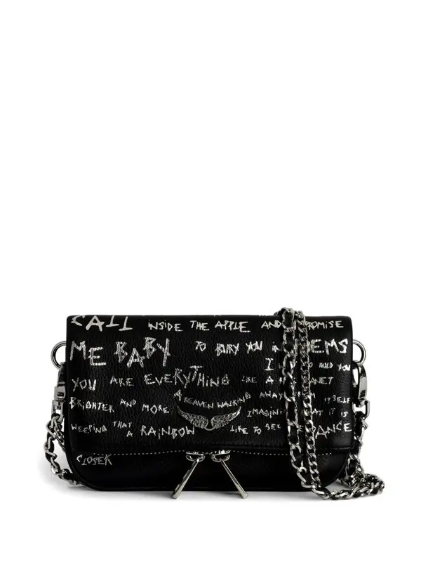 Zadig&Voltaire Mini Rock Clutch Bag - Black