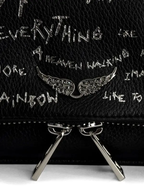 Zadig&Voltaire Mini Rock Clutch Bag - Black