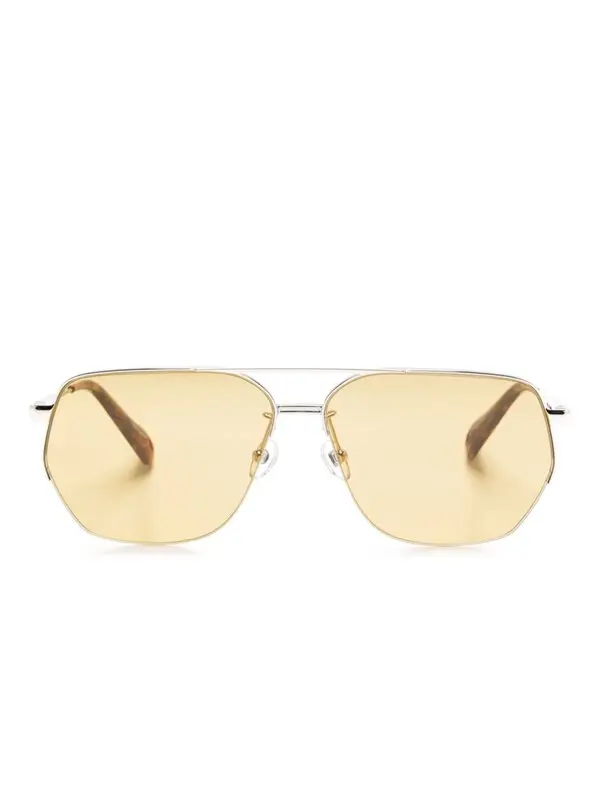 Jacquemus The Aviador Sunglasses - Gold
