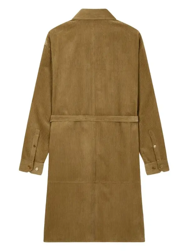 STUDIO TOMBOY Corduroy Shirt Dress - Neutrals