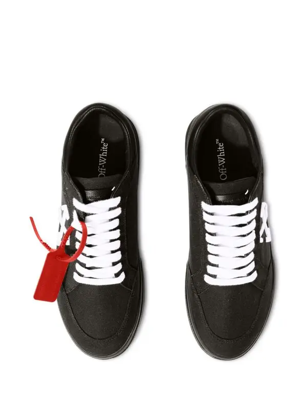 Off-White Vulcanized Sneakers - Black