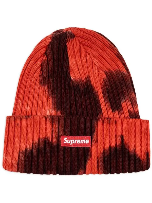 Supreme Overdyed Beanie - Red
