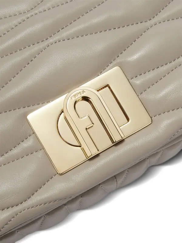 Furla Quilted Crossbody Bag - Neutrals