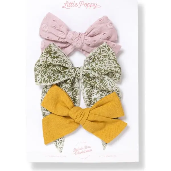 LITTLE POPPY CO The Clip Set - The Savannah