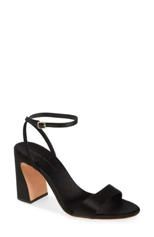 LOEFFLER RANDALL Malia Ankle Strap Sandal - Black