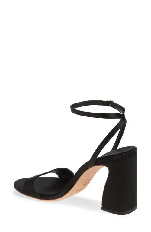 LOEFFLER RANDALL Malia Ankle Strap Sandal - Black