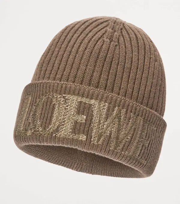 Loewe Wool-blend Beanie