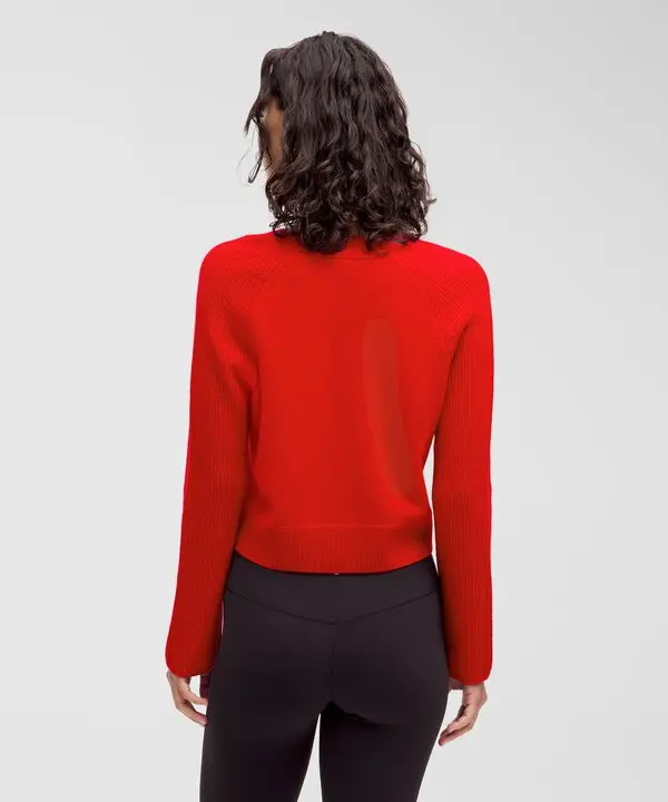 Lululemon Slim-fit Cashmere Cardigan