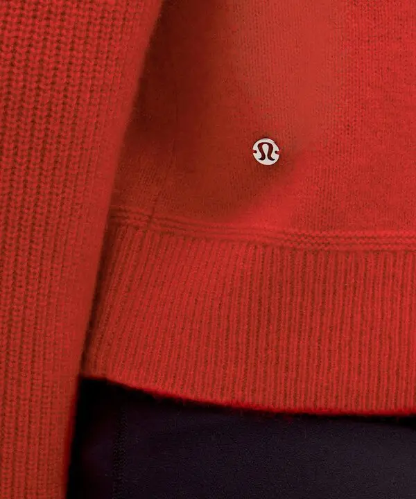 Lululemon Slim-fit Cashmere Cardigan