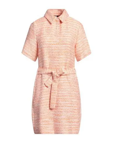 Karl Lagerfeld Mini Tweed Dress - Orange