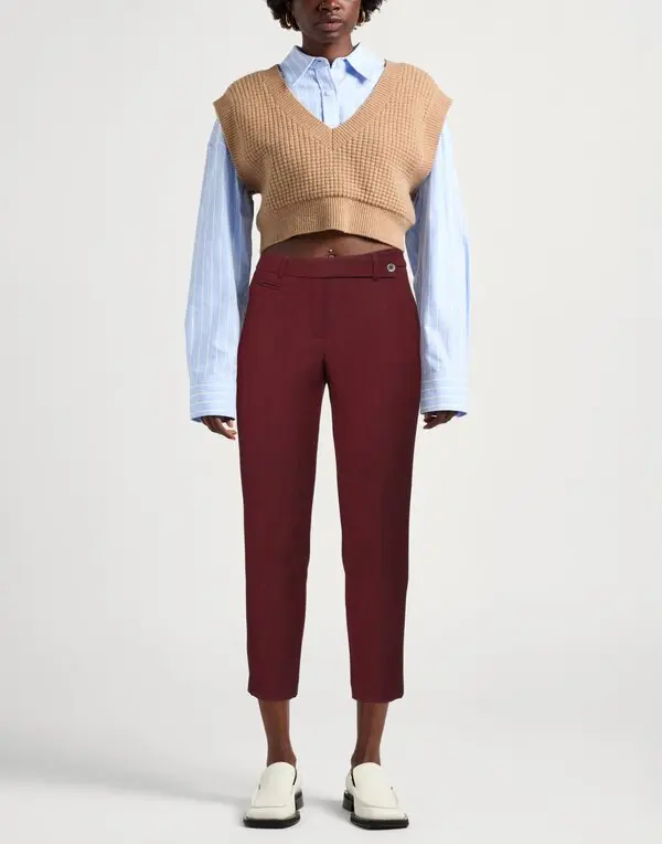 Seductive Flannel Tapered Pants