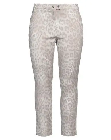 Seductive Leopard-print Skinny Jeans - Grey