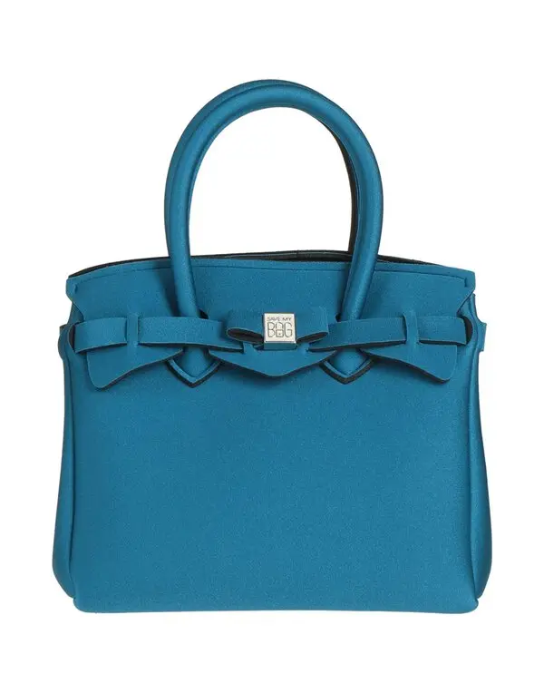 Save My Bag Shopper Bag With Bow Detail - Green