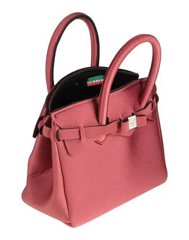 Save My Bag Shopper Bag With Bow Detail - Red