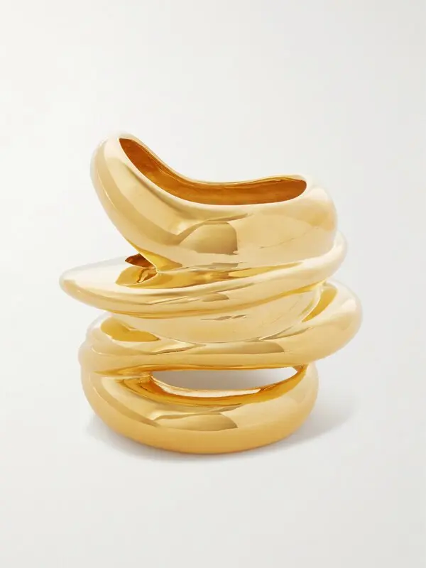 Completedworks Off World -plated Ring - Gold