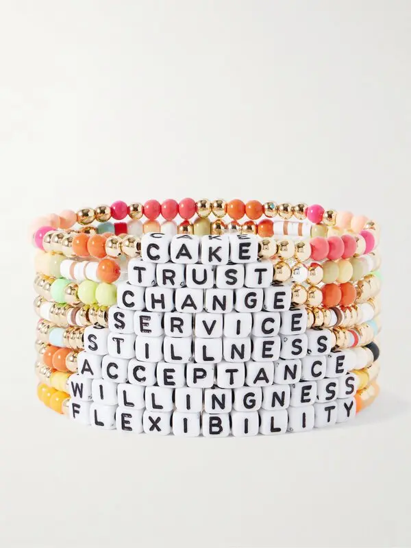 ROXANNE ASSOULIN The Grab Bag Set Of Eight Bracelets - Multi
