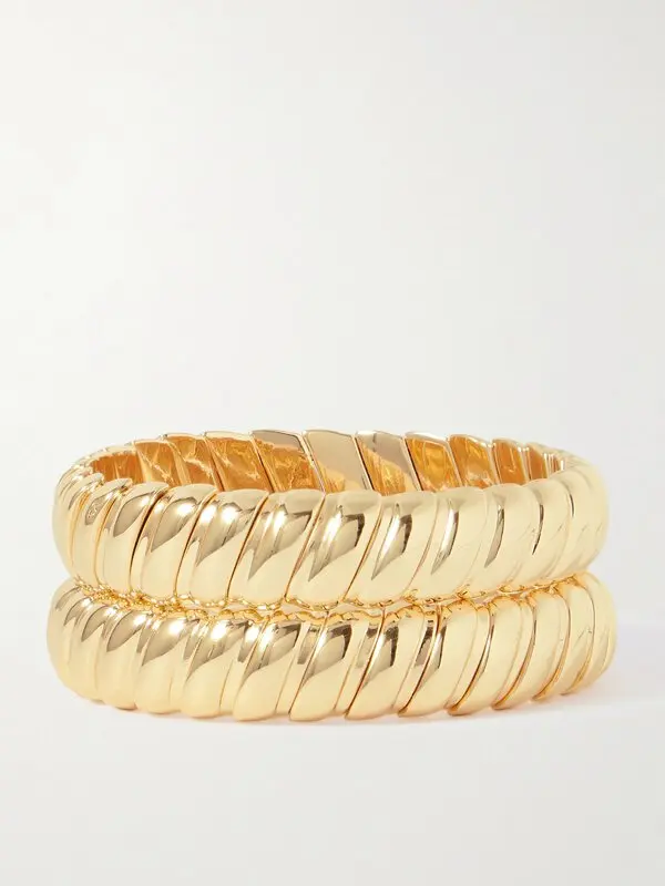 ROXANNE ASSOULIN The Cobra Set Of Bracelets