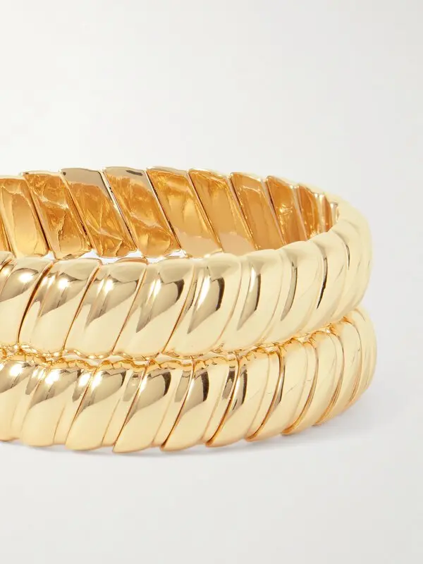 ROXANNE ASSOULIN The Cobra Set Of Bracelets