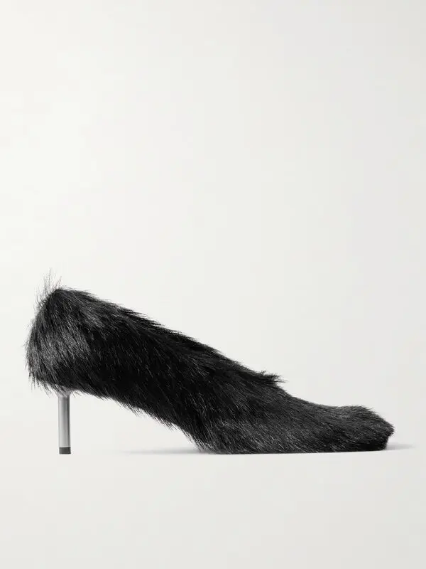 JIL SANDER Goat Hair Pumps