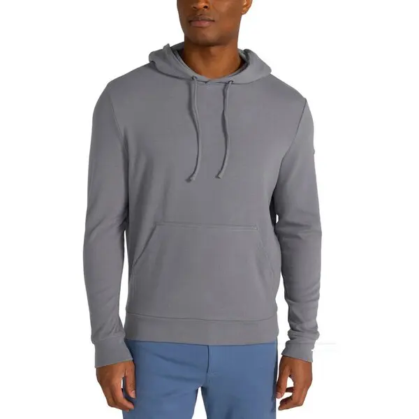 REDVANLY Irving Flannelsport Hoodie - Shadow