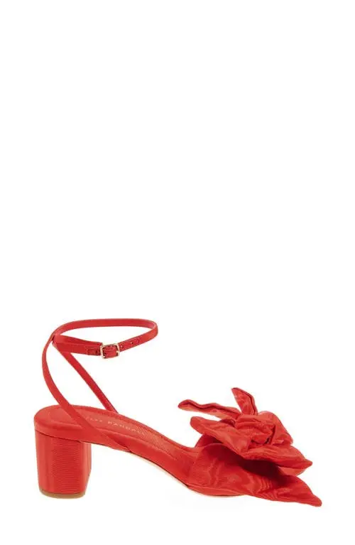LOEFFLER RANDALL Carmen Ankle Strap Sandal - Red