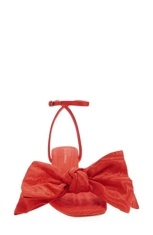 LOEFFLER RANDALL Carmen Ankle Strap Sandal - Red