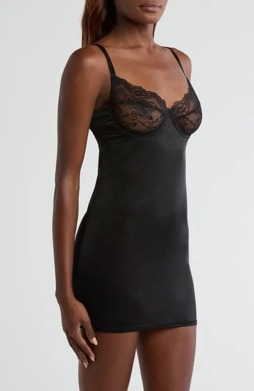 COQUETTE Lace & Mesh Underwire Chemise