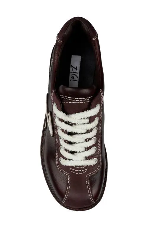 ZIGI Shelby Lace-up Platform Shoe - Brown