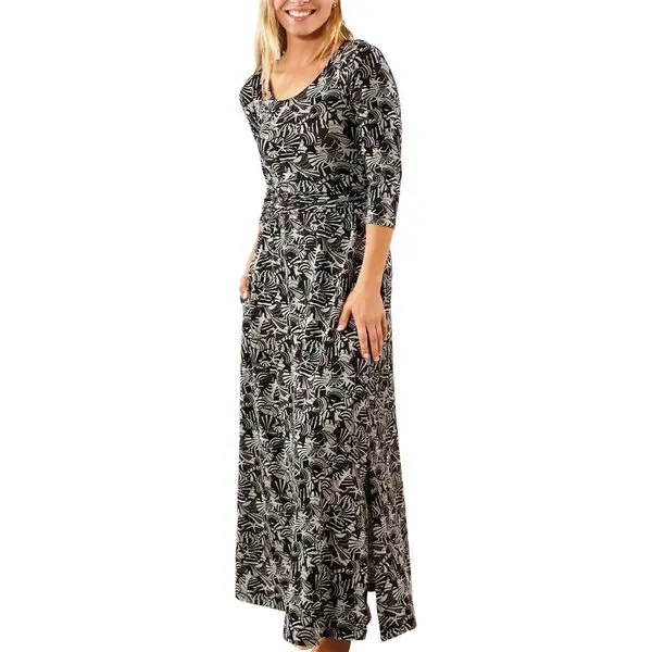 UV SKINZ Scoop Neck Maxi Dress - Shadow Shells